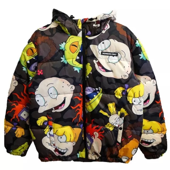 Members Only | Jackets & Coats | Members Only Rugrats Puffer Hooded ...